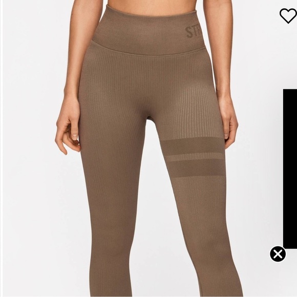 Stronger | Pants & Jumpsuits | Stronger Label Ribbed Seamless Leggings ...